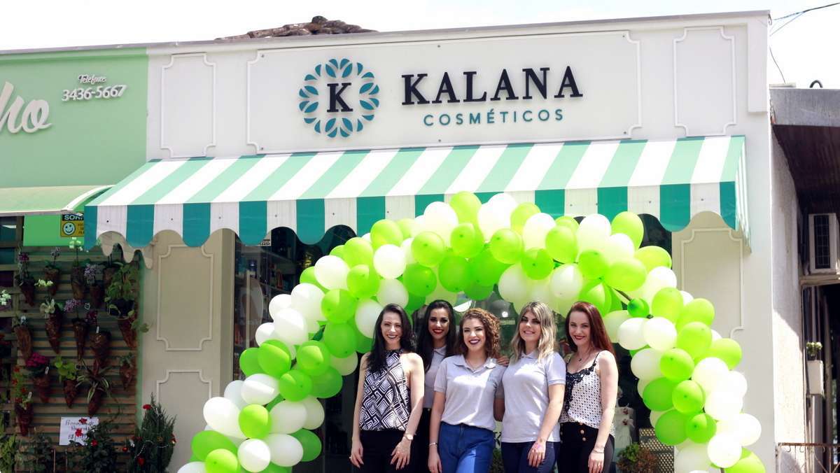 Kalana Cosméticos comemora um ano de sucesso em Nova Veneza
