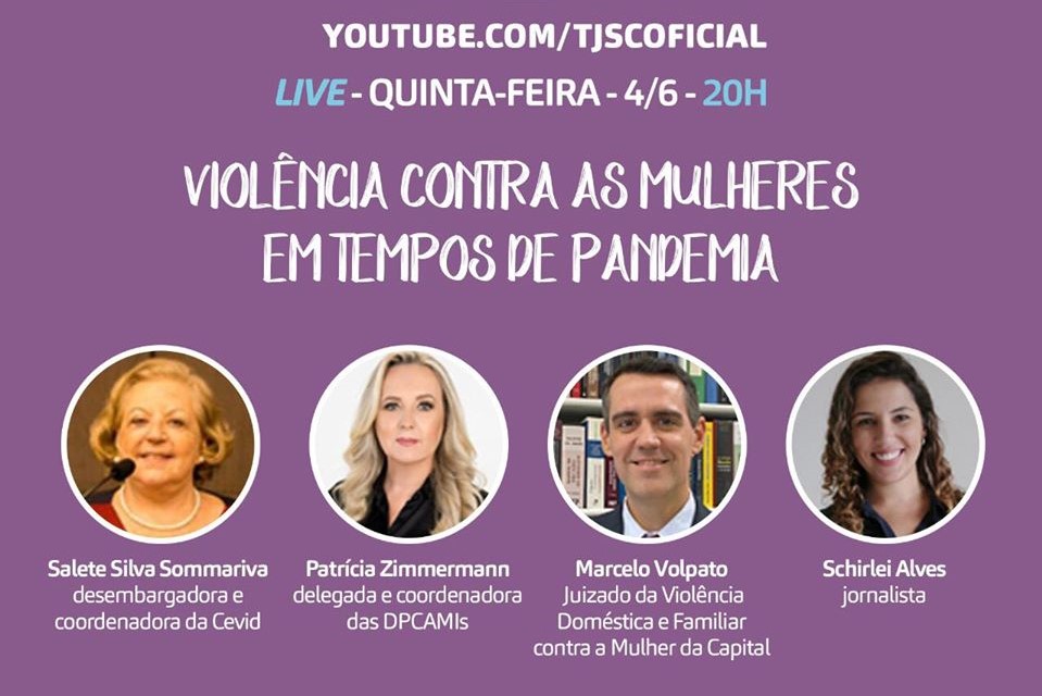Violência Contra As Mulheres Em Tempos De Pandemia é Tema De Live Na