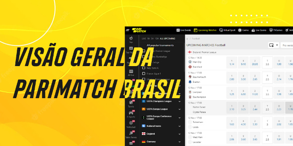 Visão geral da Parimatch Brasil: uma ampla gama de características de ...